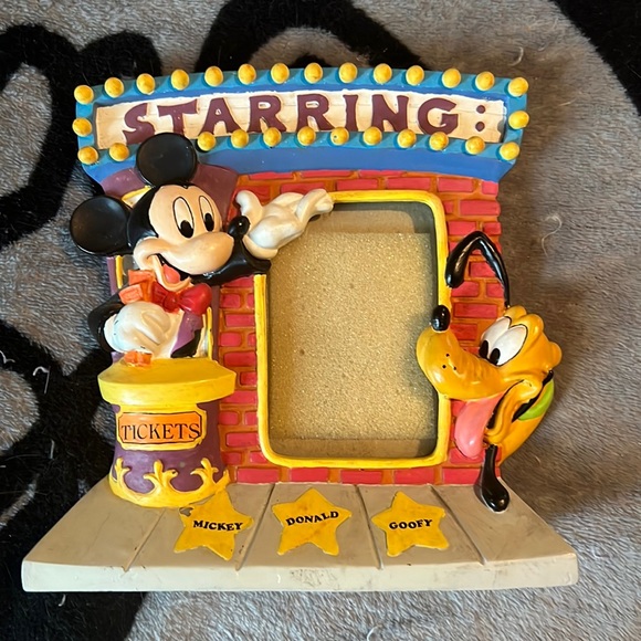 Enesco | Other | Enesco Disney Picture Frame 3 2x 3 Mickey Mouse Pluto ...